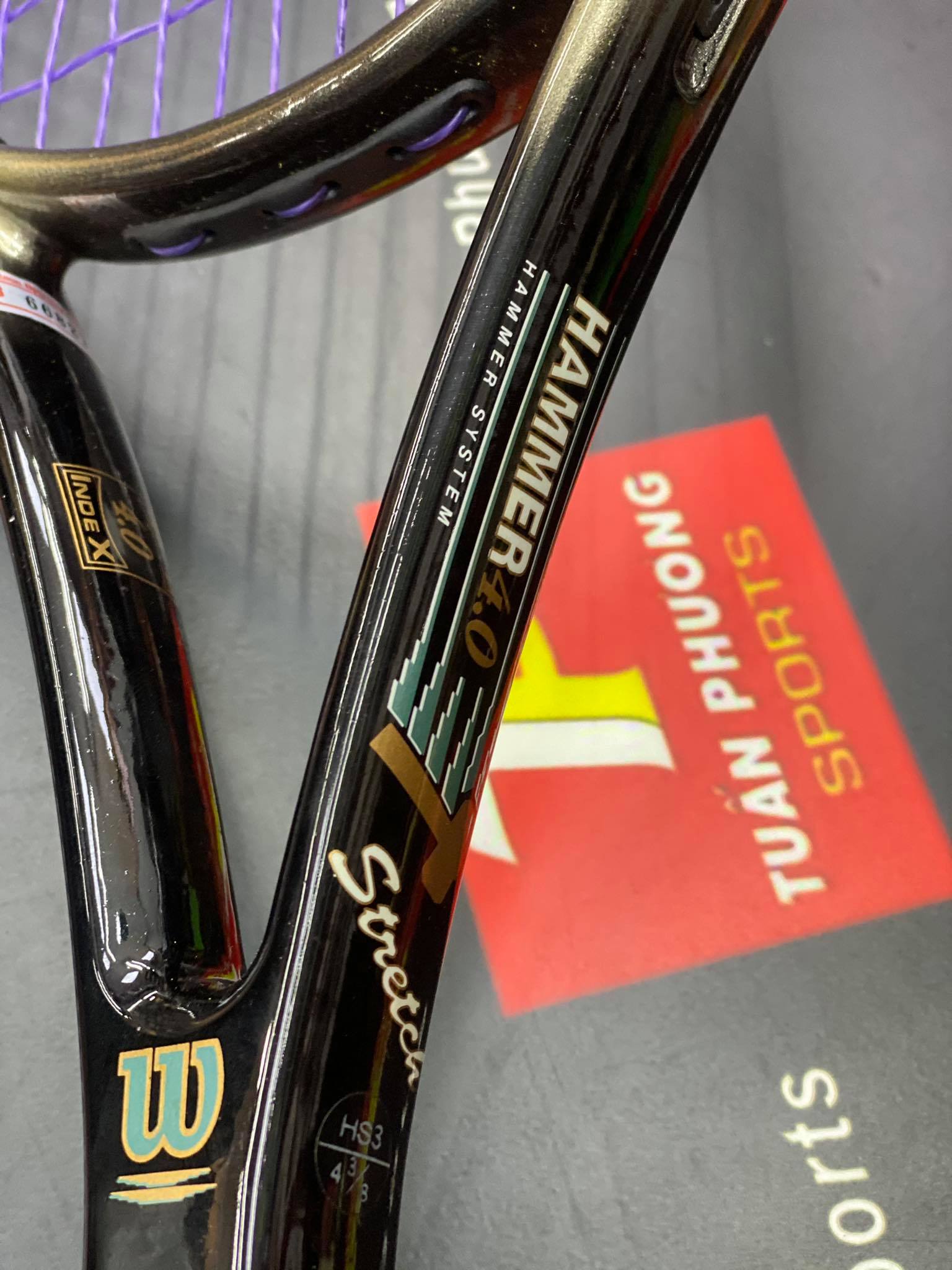 VỢT TENNIS WILSON HAMMER 4.0 Cán dài HUYỀN THOẠI ...
