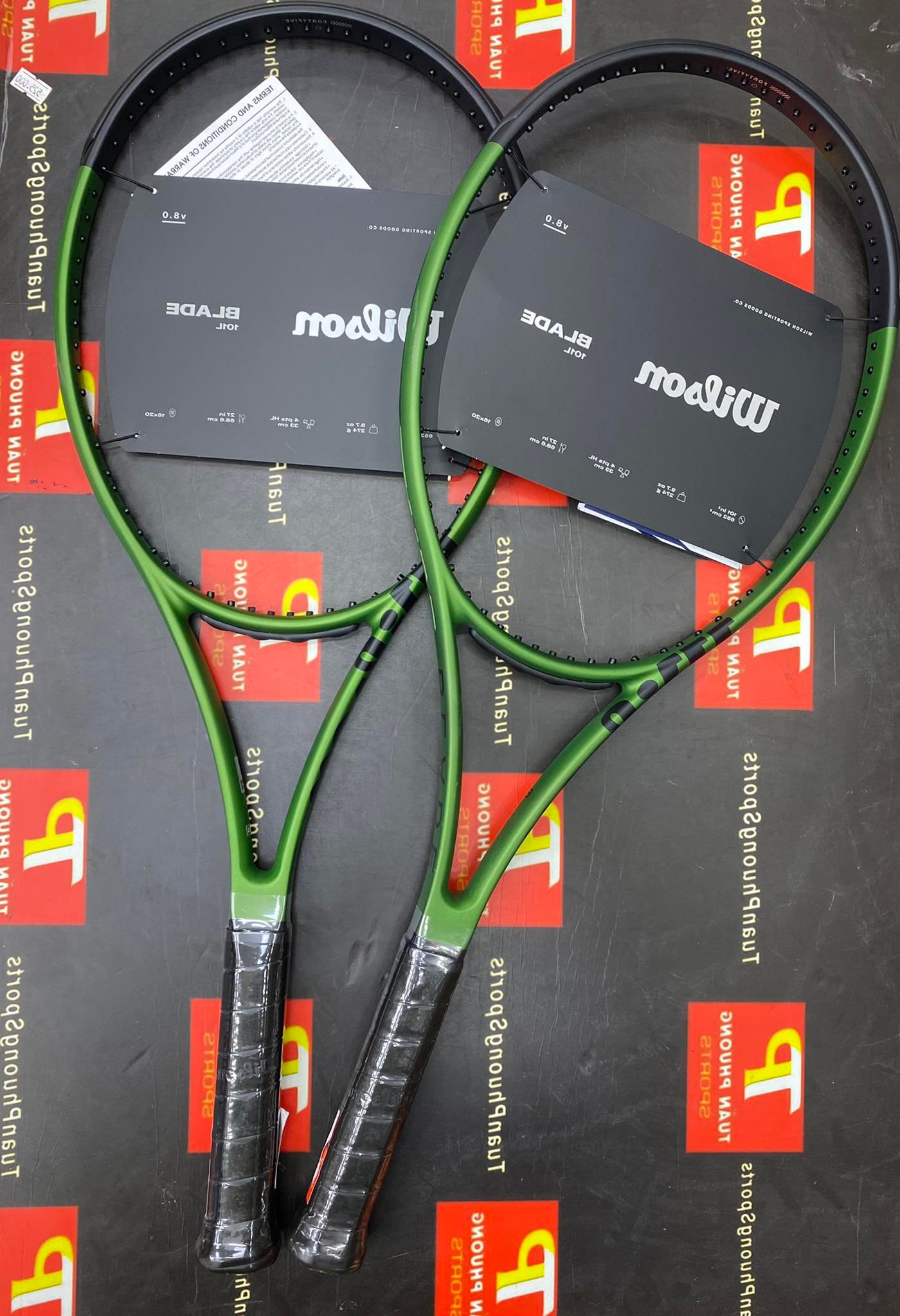 WILSON BLADE 101L 274GR V8 new 2023 - TuấnPhươngsportsTuấnPhươngsports