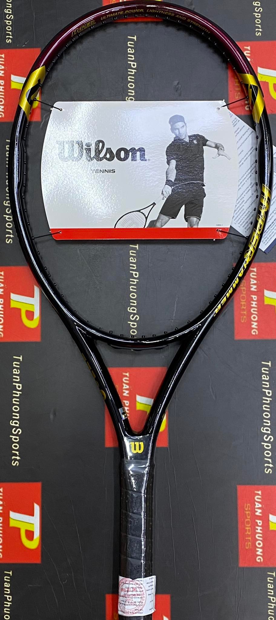 Vợt tennis Wilson Hyper Hammer 5.3new 115in 242gram ...