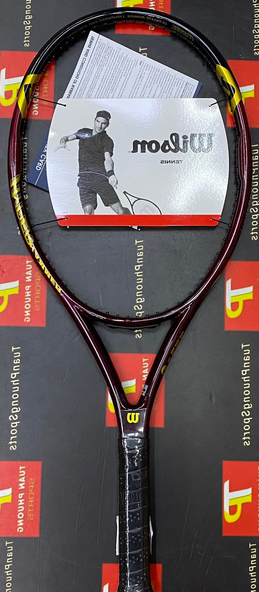 Vợt tennis Wilson Hyper Hammer 5.3new 115in 242gram ...