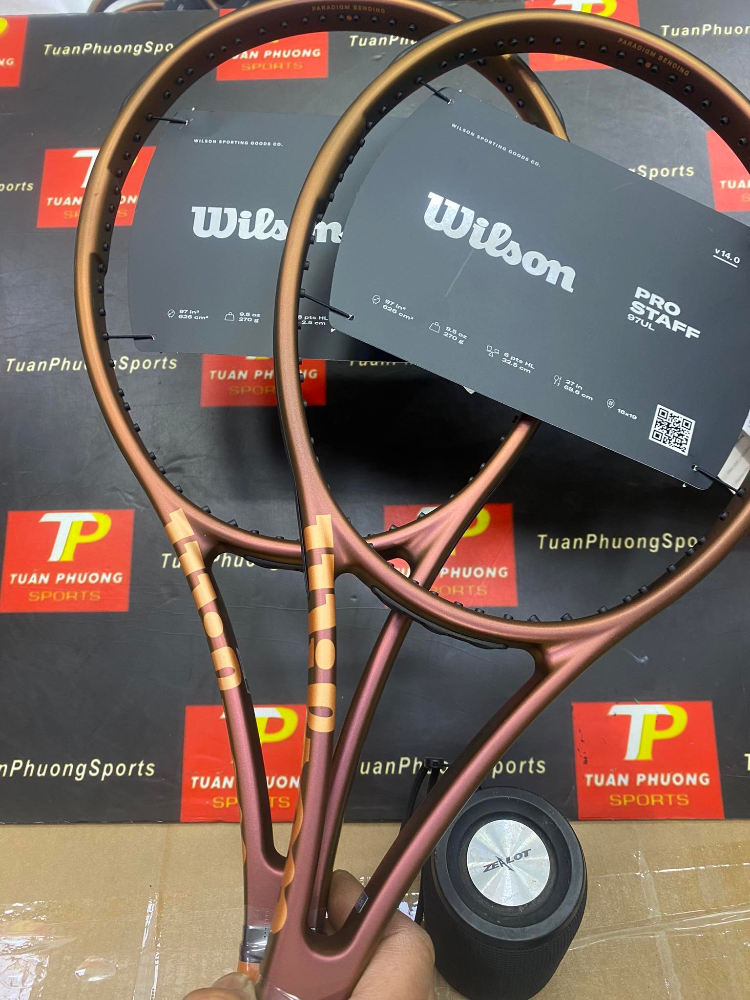 Vợt tennis Wilson Pro Staff 97UL V14 270gram ...